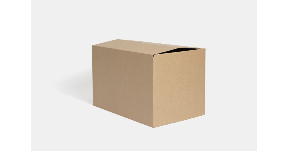 Large cardboard box for transport or storage of products