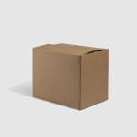 Sturdy cardboard box for transport or storage of products