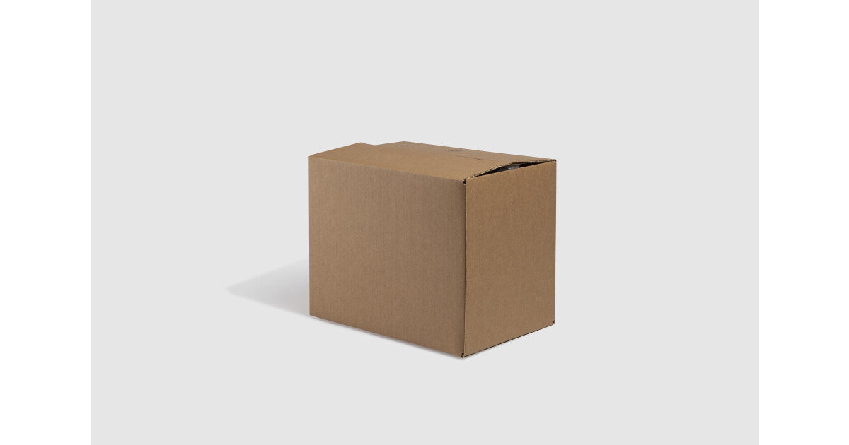 Sturdy cardboard box for transport or storage of products