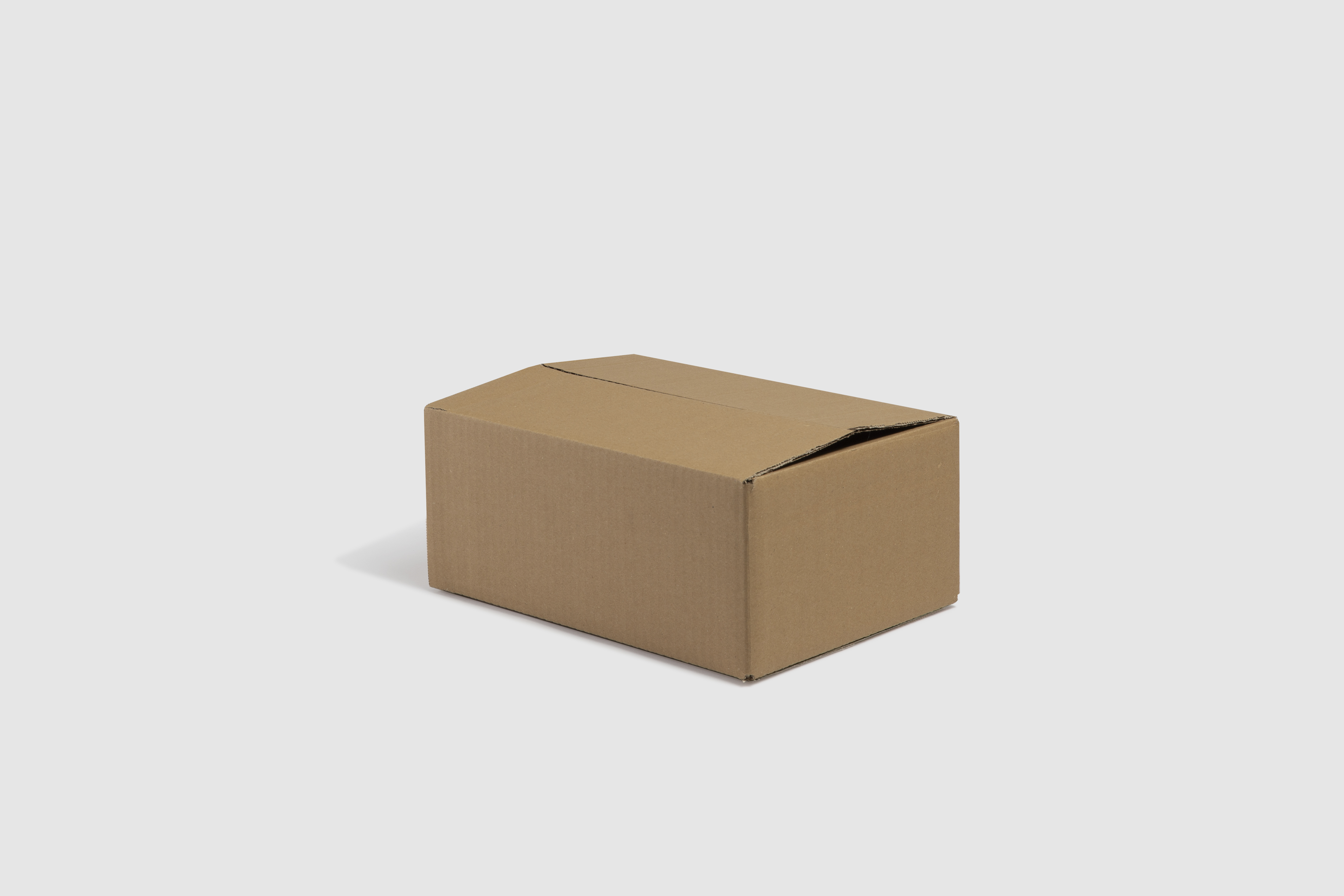 Small cardboard box for transport or storage of products