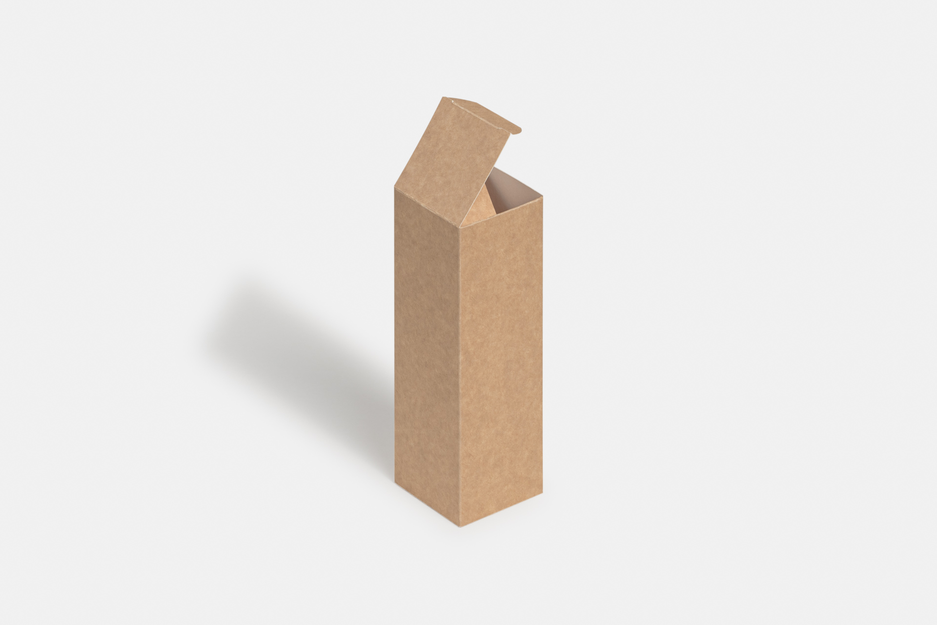 Cookie package with an automatic bottom
